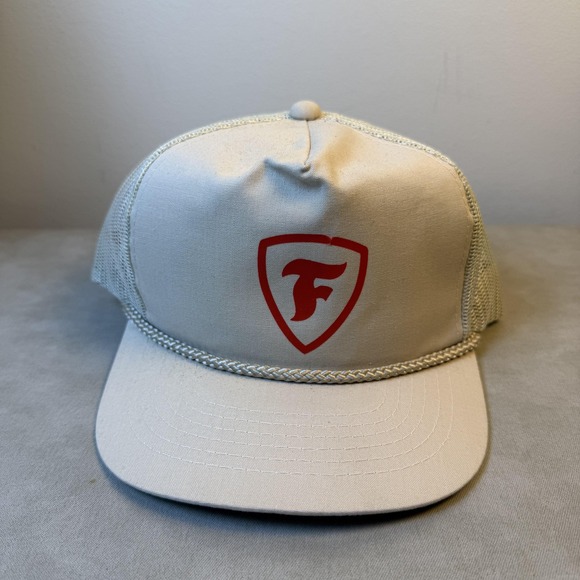 Youngan | Accessories | Firestone Hat Cap Snap Back One Size Beige Tan ...